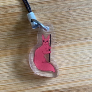 Slugcat Rain World Phone Charms / Keychains - Etsy