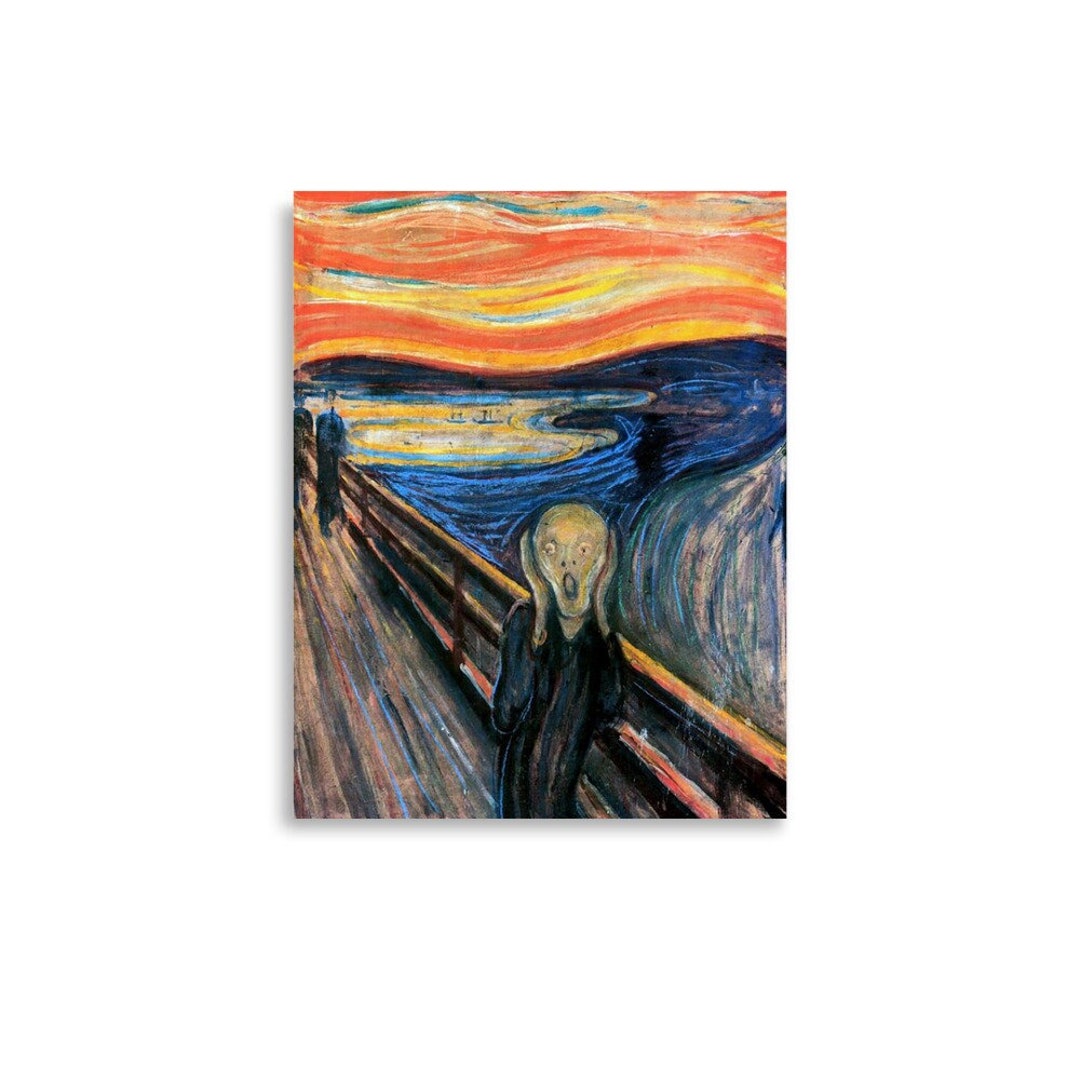 The Scream (1893). Poster by Edward Munch - Etsy