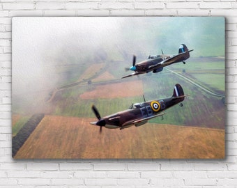 Framed Pictures of Spitfires - Etsy