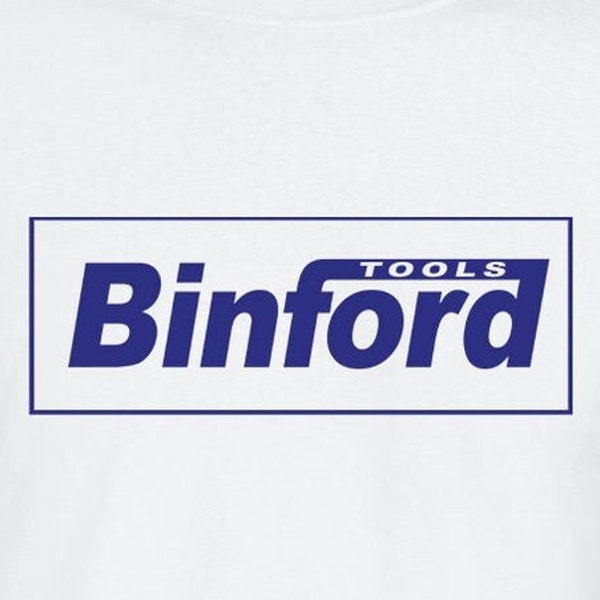 Tool Box Decal Binford Tools Blue Tool Box Vinyl Decal - Car Bumper ...