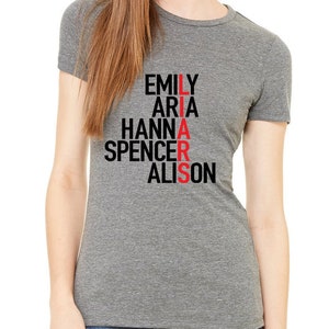 Pretty Little Liars Names Digital Cut Files Cricut Silhouette Cameo Svg ...