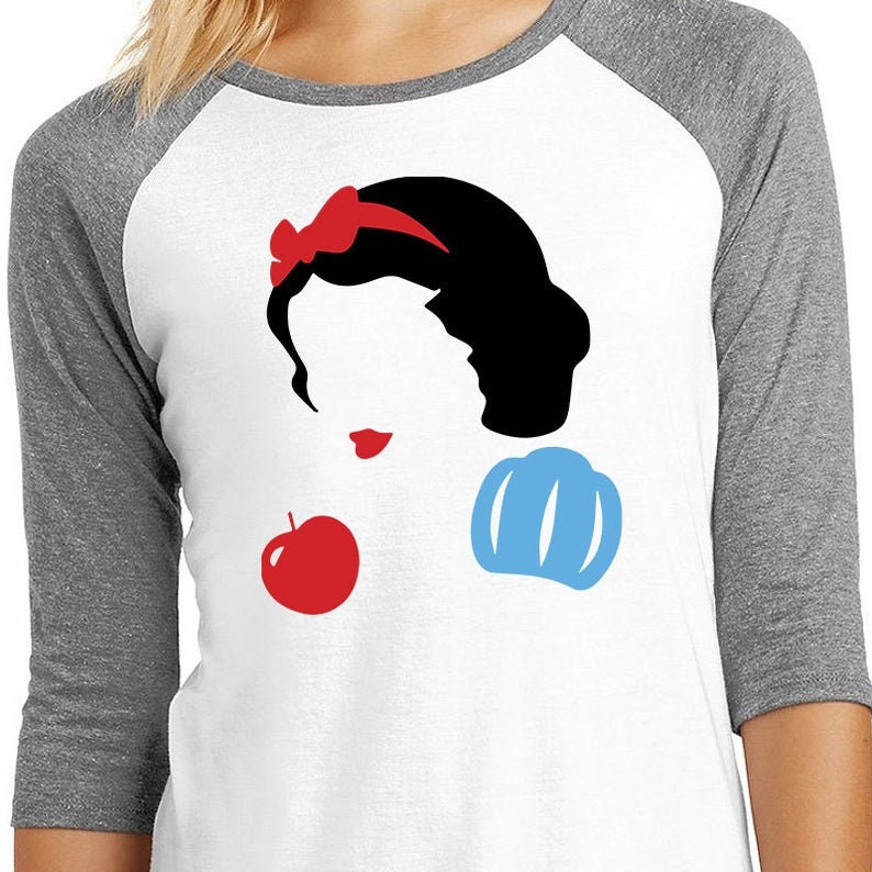 Snow White Digital Cut Files Cricut Silhouette Cameo Svg - Etsy