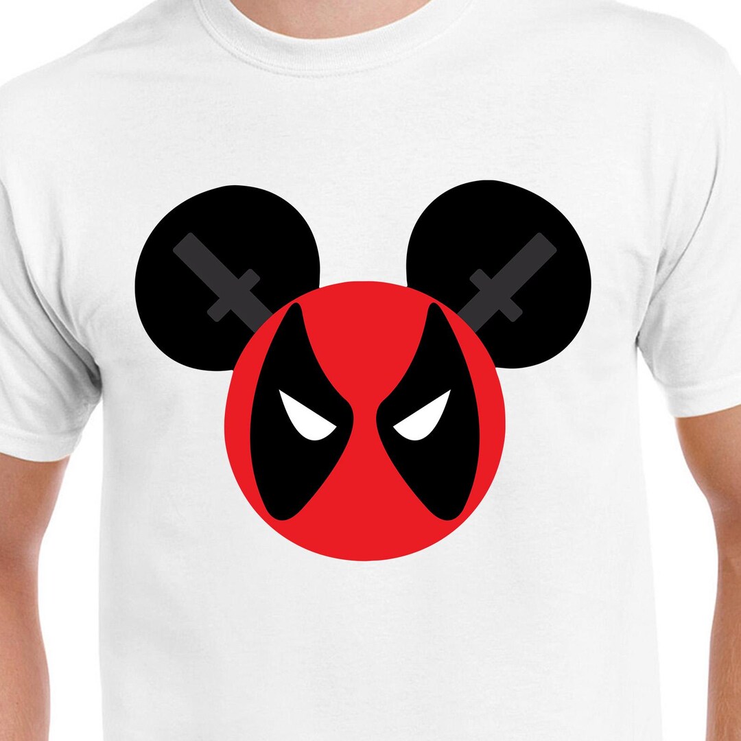 Deadpool Mickey Digital Files - Design Files - Cricut - SVG ...