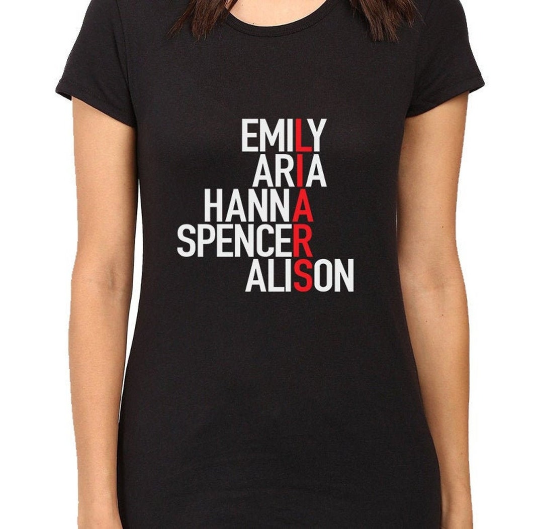 Pretty Little Liars Names Digital Cut Files Cricut Silhouette Cameo Svg ...