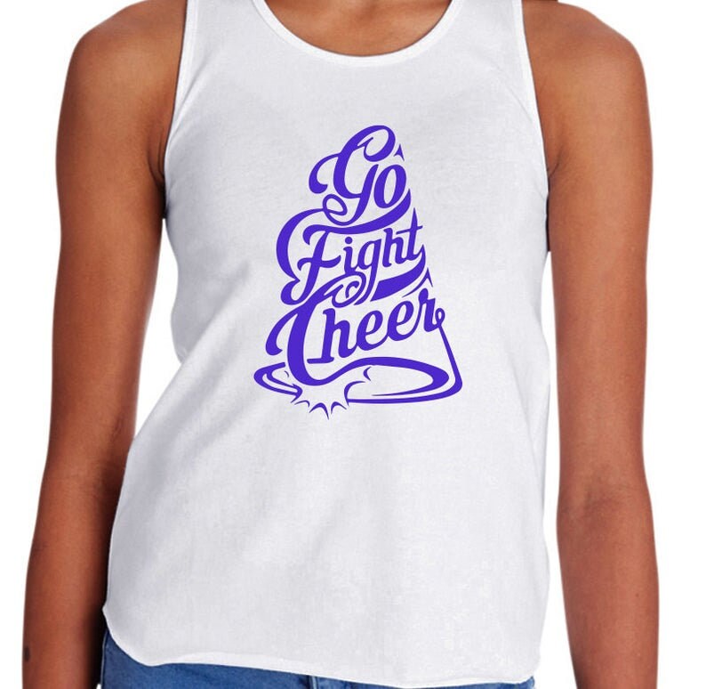 Go Fight Cheer Shoes Digital Cut Files Cricut Silhouette - Etsy