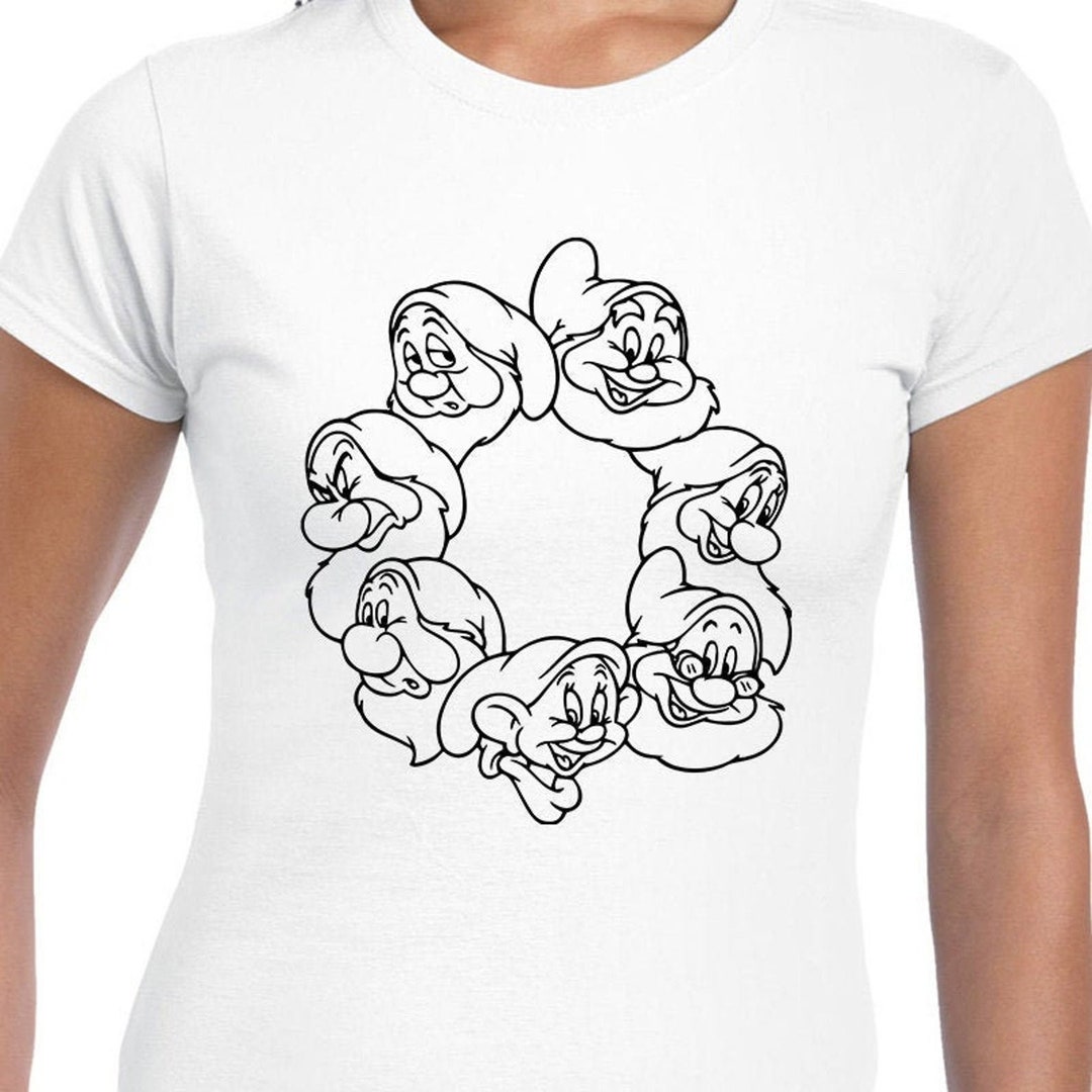 The Seven Dwarfs Digital Cut Files | Cricut | Silhouette Cameo | Svg ...