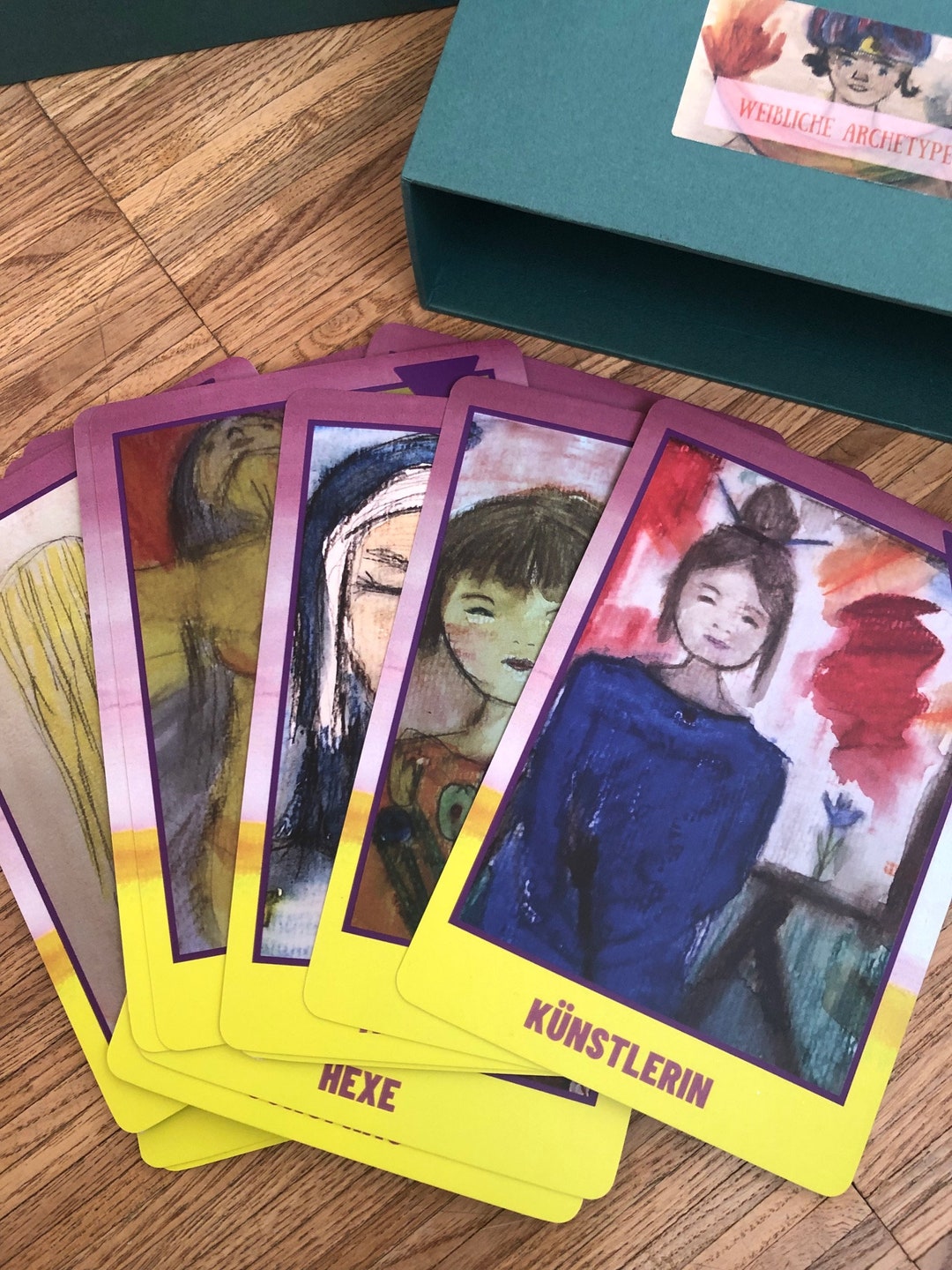 Card Set Female Archetypes Feminist Femininity Shares Spirituality ...
