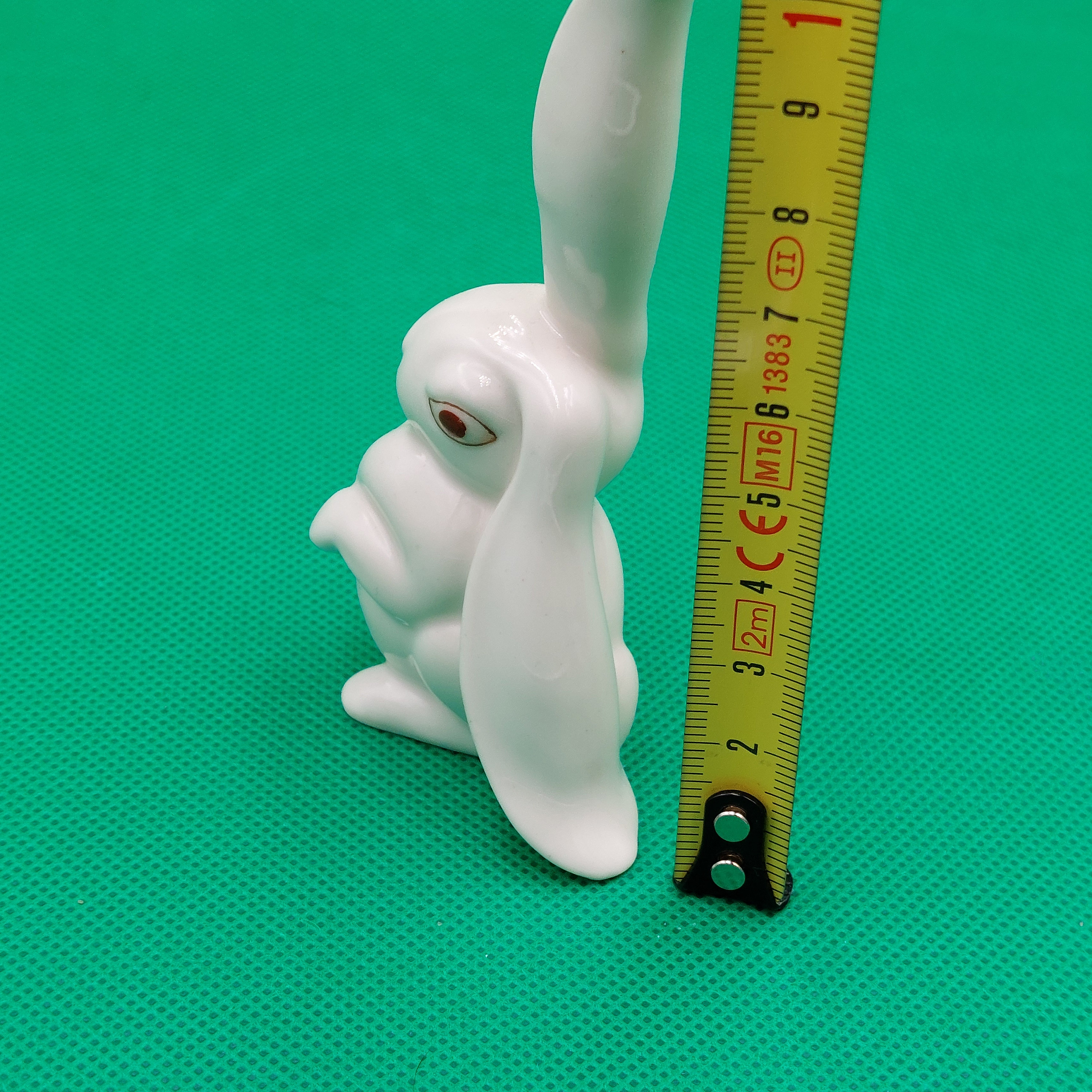 HEREND EASTER BUNNY Vintage Easter Rabbit Figurine Hungary Herend ...