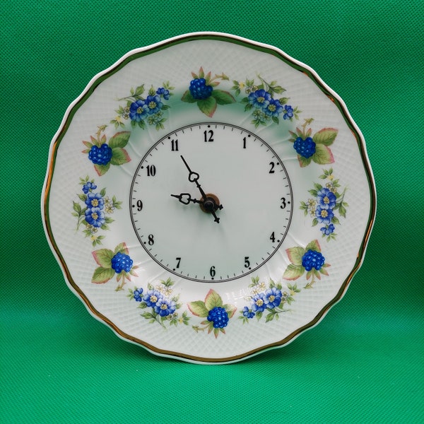 Plate Wall Clock - Etsy