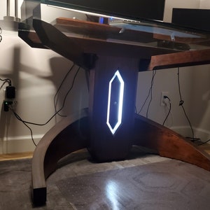 Custom Made Solid Cherry Desk, Cherry Desk, Solid Wood Desk, Modern ...