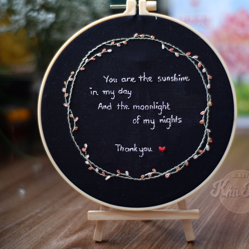 Hand Embroidery Hoop - Etsy