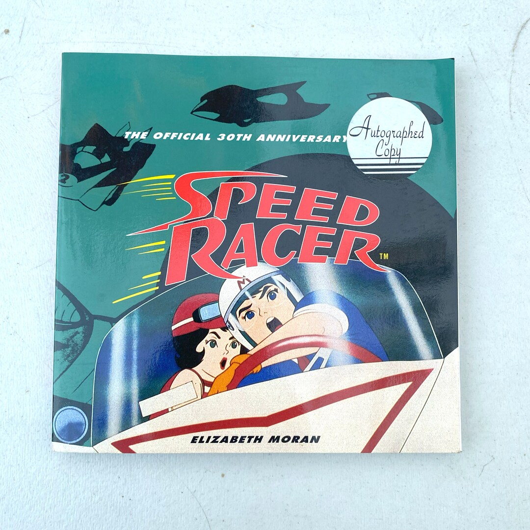 SPEED RACER the Official 30th Anniversary Autographed Book by Elizabeth Moran - Etsy