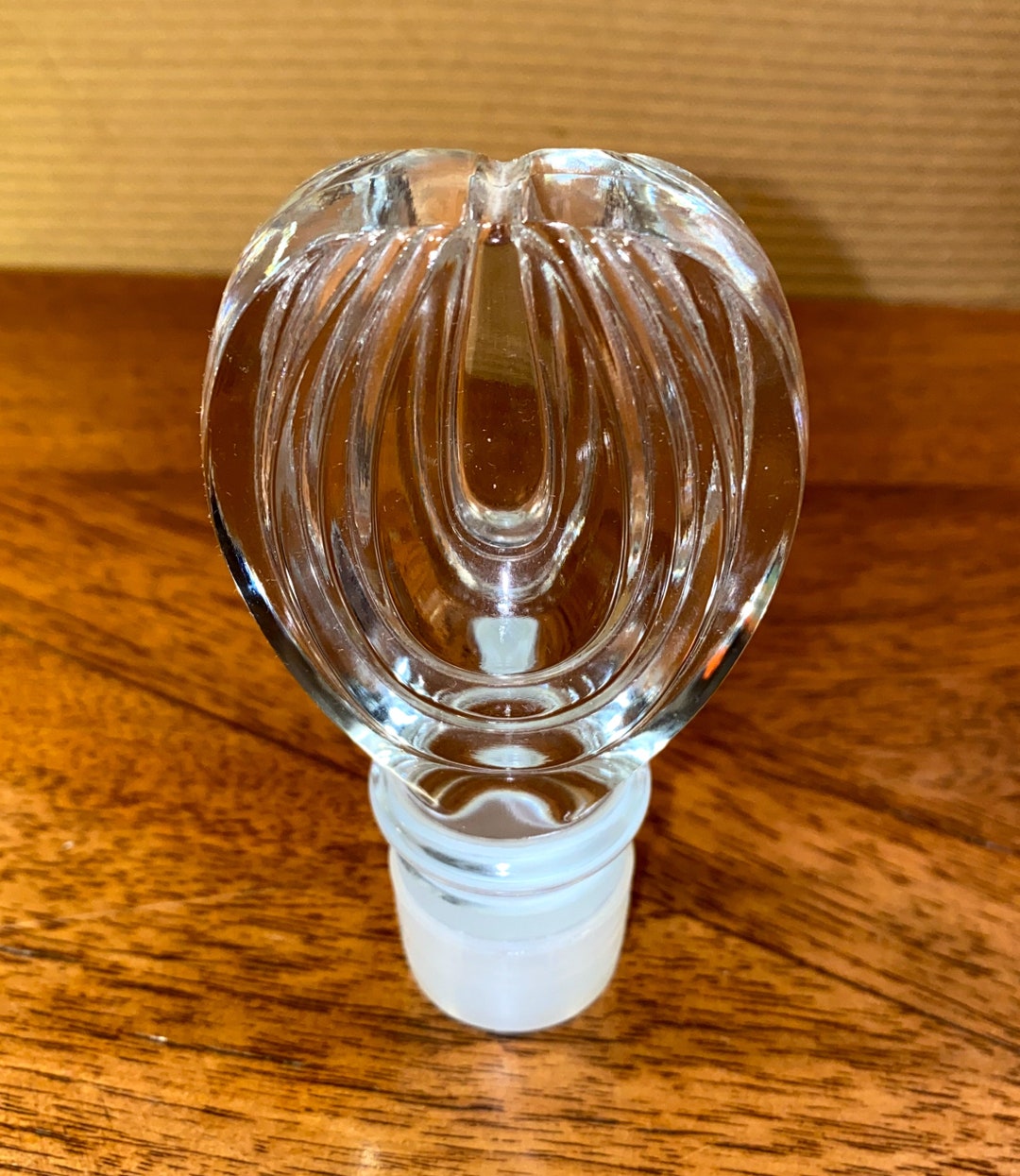 Vintage Fine Crystal Decanter Top 1-1/4 Dia. Stop, 4 Long Unbranded - Etsy