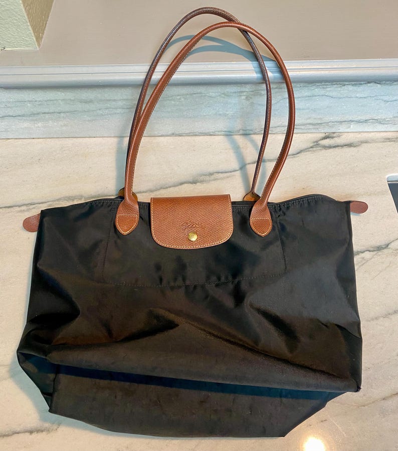 Longchamp Le Pliage Original Medium Nylon Tote Bag - Etsy