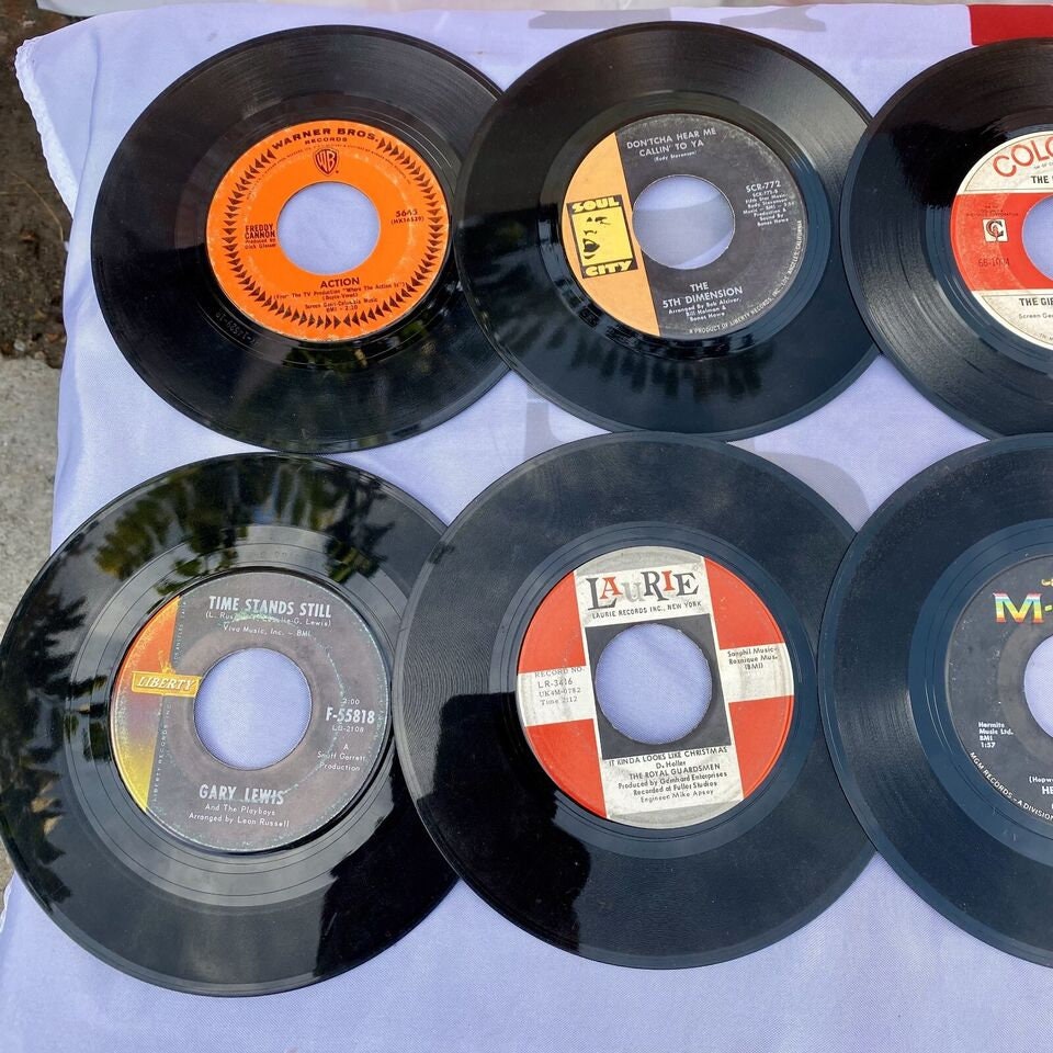 7 Various Vinyl Records Golden Oldies lot of 19 - Etsy