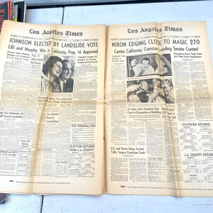 HISTORICAL HEADLINES Famous Front Pages From the Los Angeles Times 20th ...