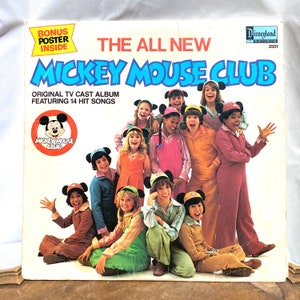 MICKEY MOUSE CLUB Original Tv Cast Album 1977 Vinyl Record - Etsy