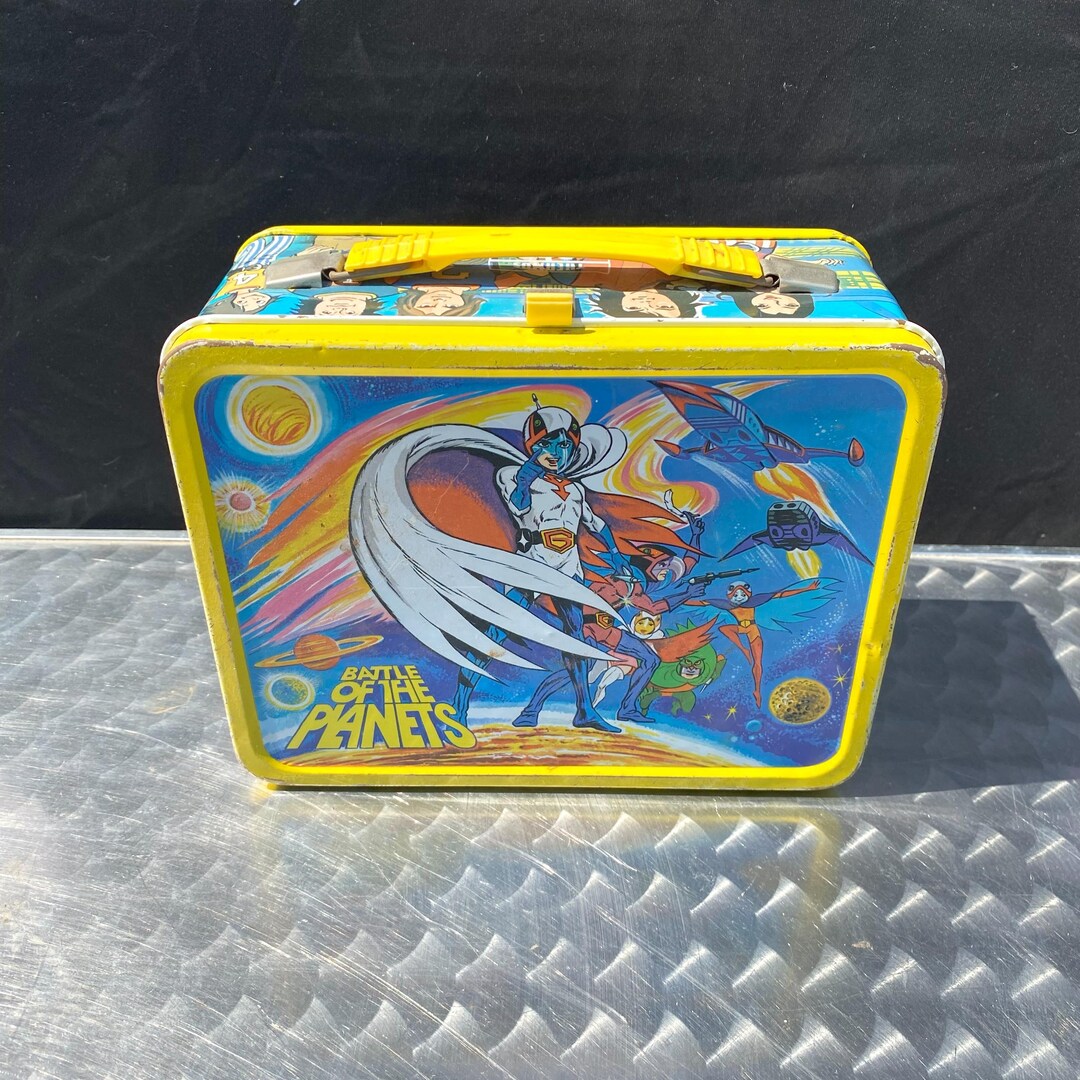 Vintage 1979 Battle of the Planets Metal Lunch Box by Thermos Sandy ...