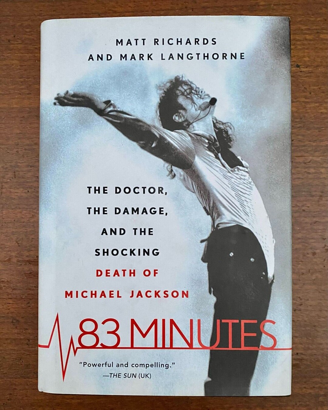 83 MINUTES A Michael Jackson Book by Matt Richards & Mark Langthorne - Etsy