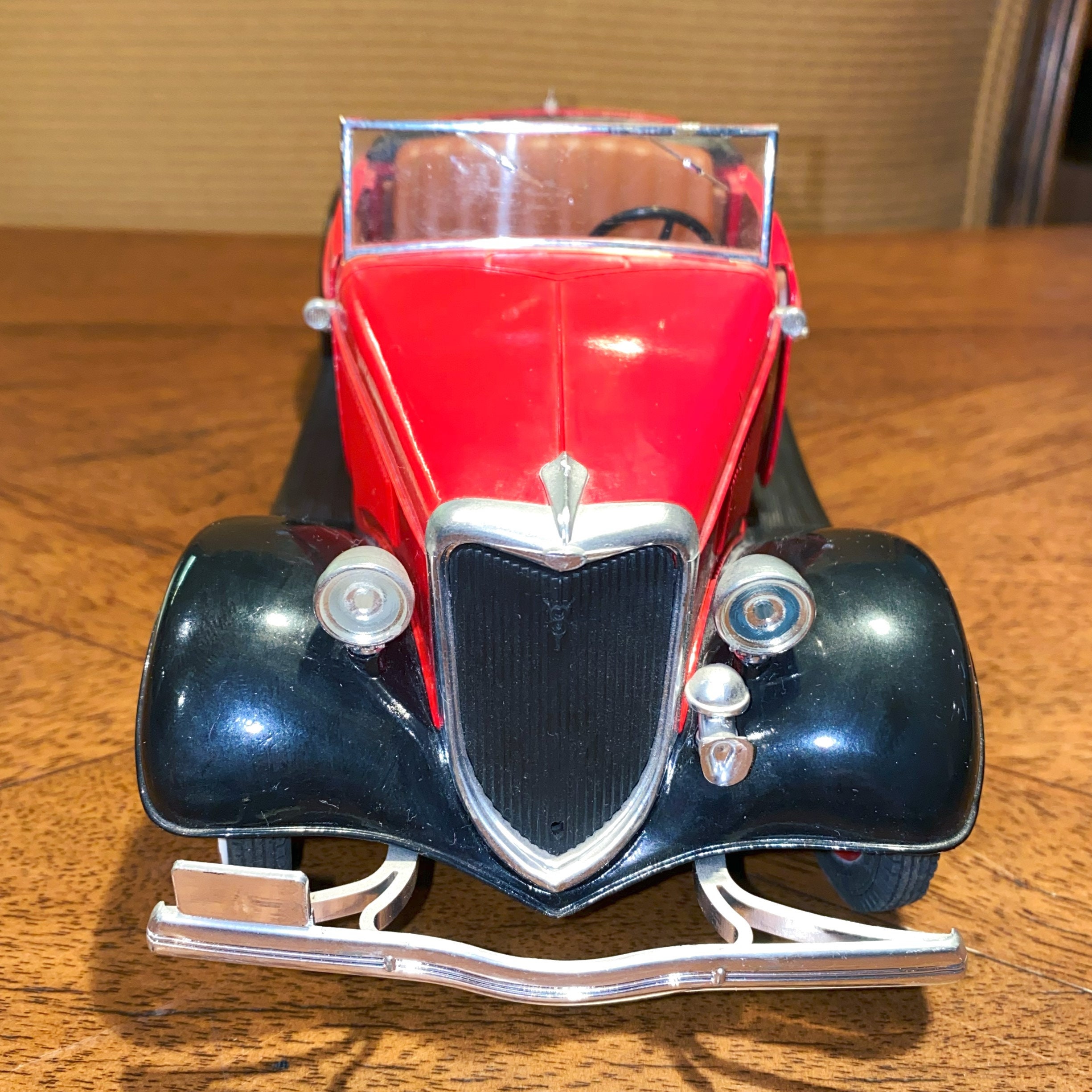 Solido Ford V8 1936 Drop-top Red & Black Model Car 1/19 Scale - Etsy