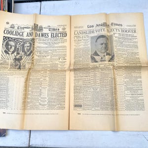 HISTORICAL HEADLINES Famous Front Pages From the Los Angeles Times 20th ...