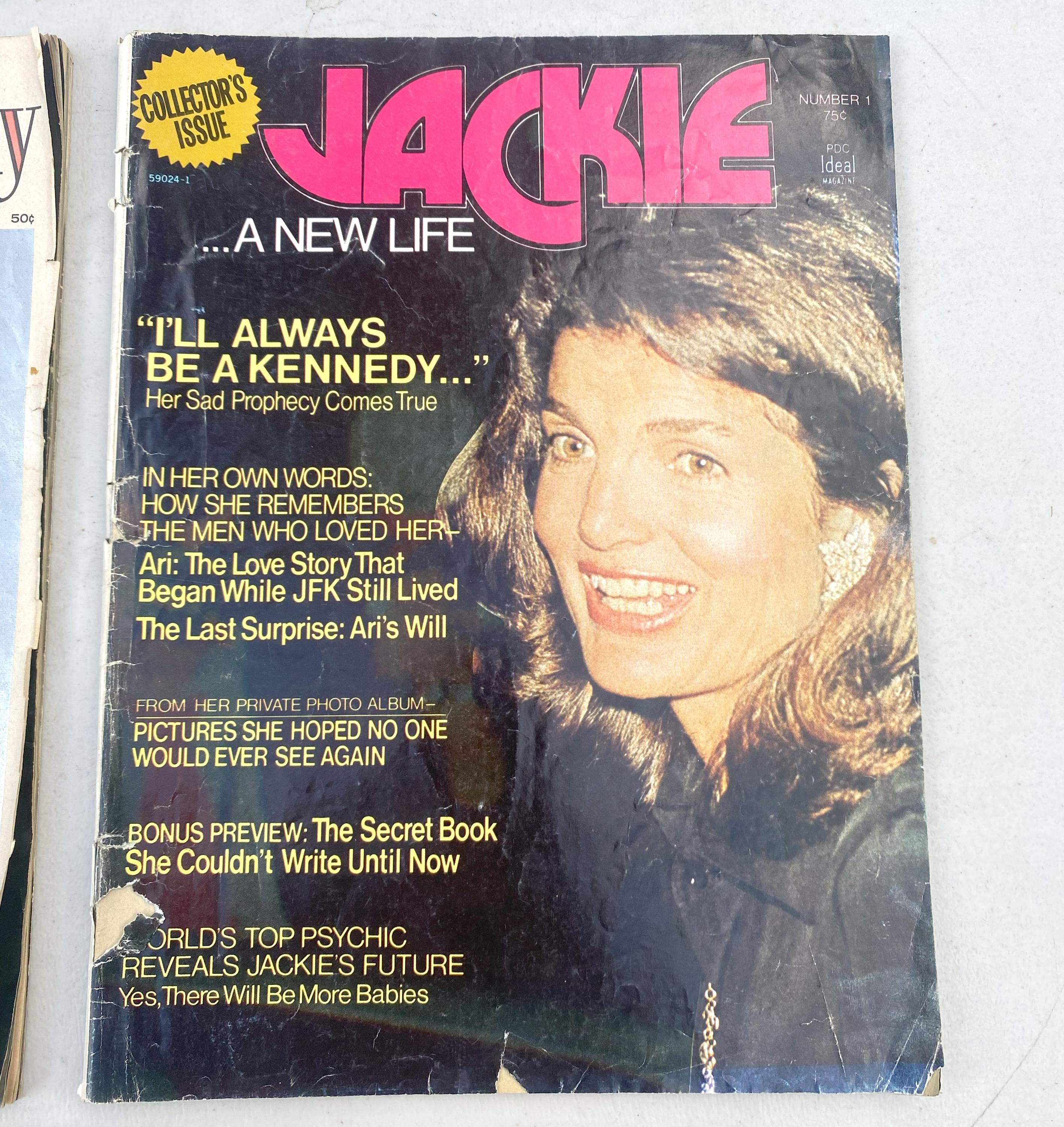 Jacqueline “jackie” Kennedy Collector’s Issue Tribute Magazines Lot of ...