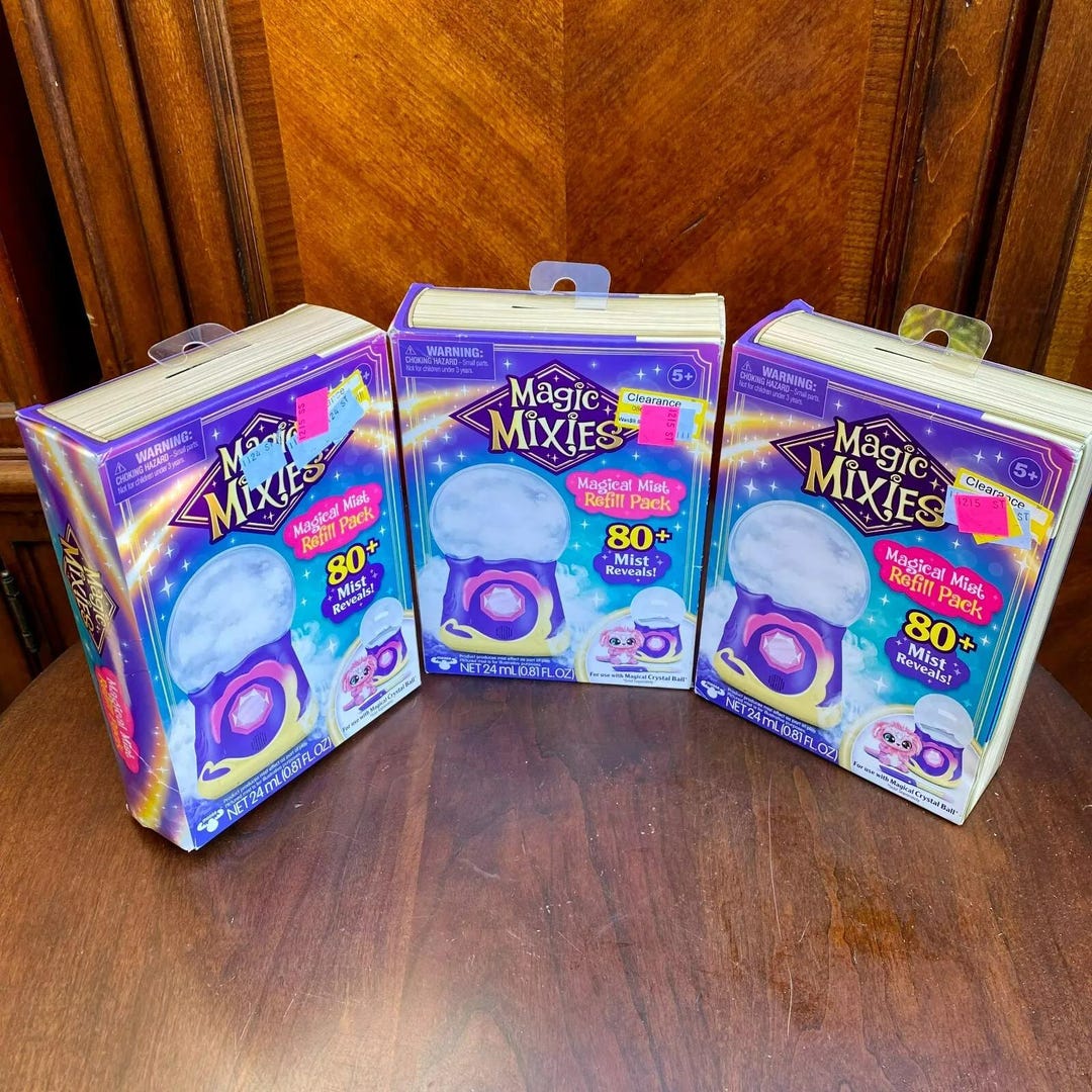 Magic Mixies Magical Mist Refill Packs LOT OF 3 NEW - Etsy