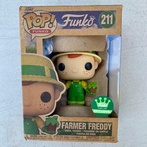 Funko Pop Farmer Freddy Earth Day Exclusive Figure 211 - Etsy