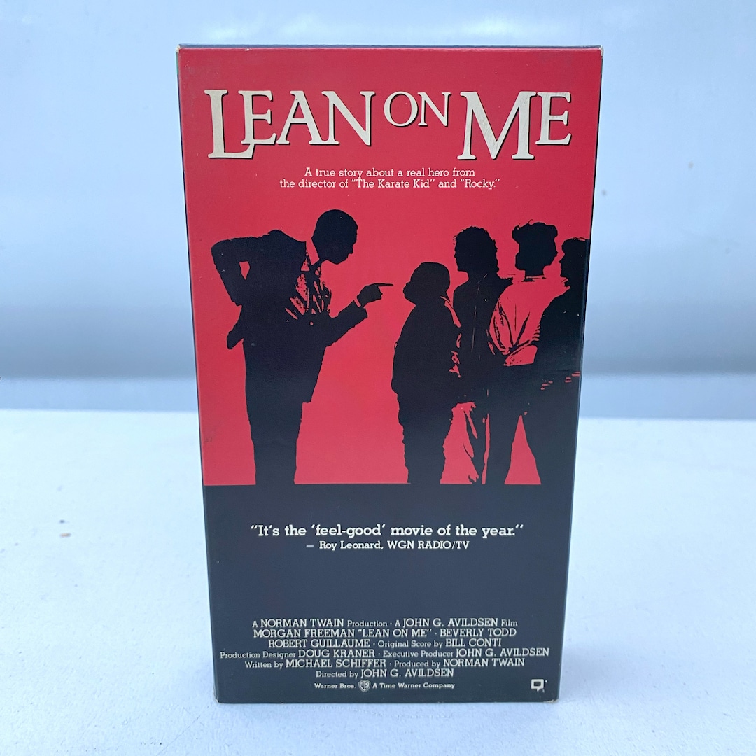 LEAN on ME 1989 Movie VHS Video Cassette - Etsy