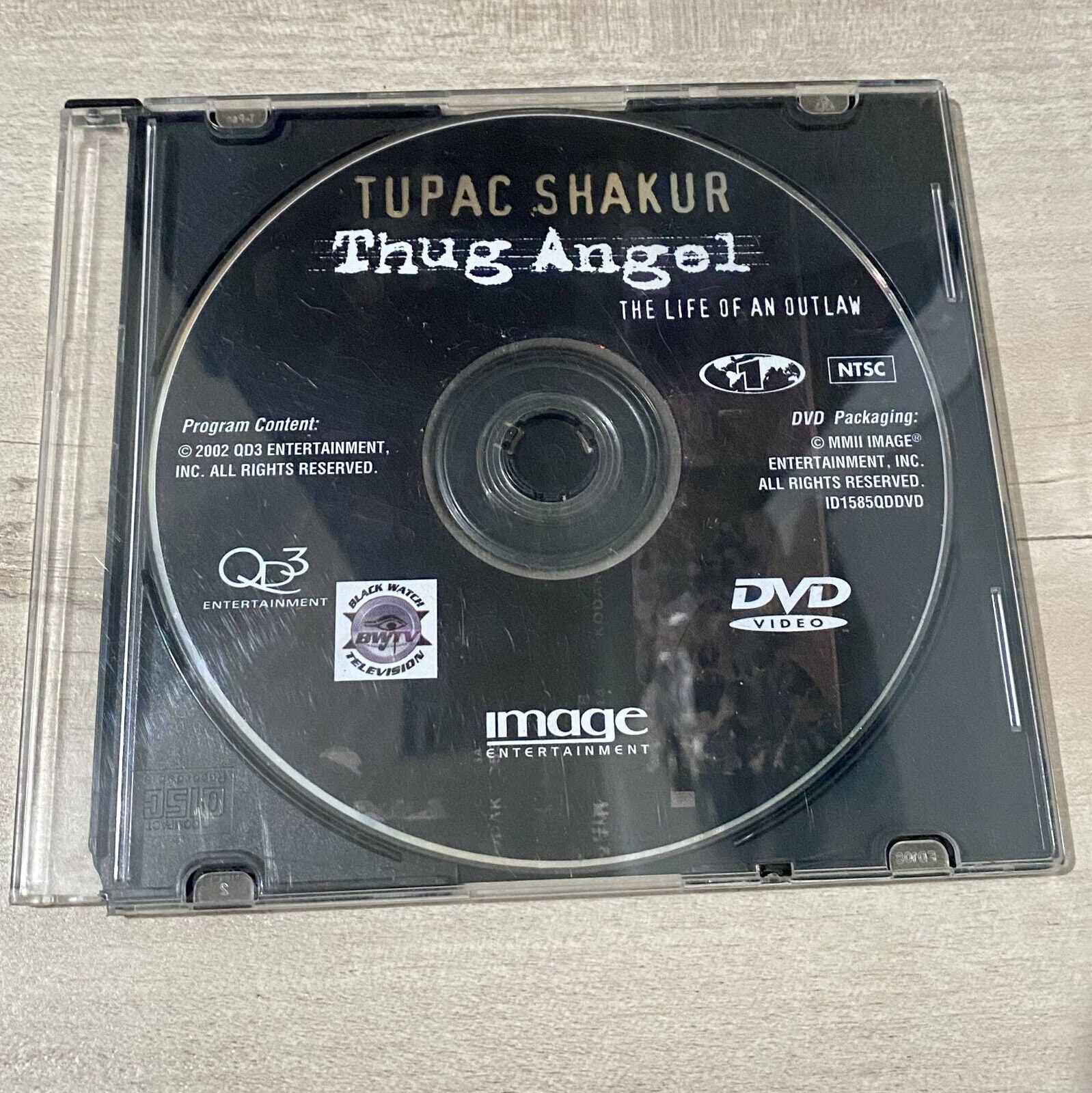 2002 TUPAC SHAKUR thug Angel: the Life of an Outlaw DVD Documentary - Etsy
