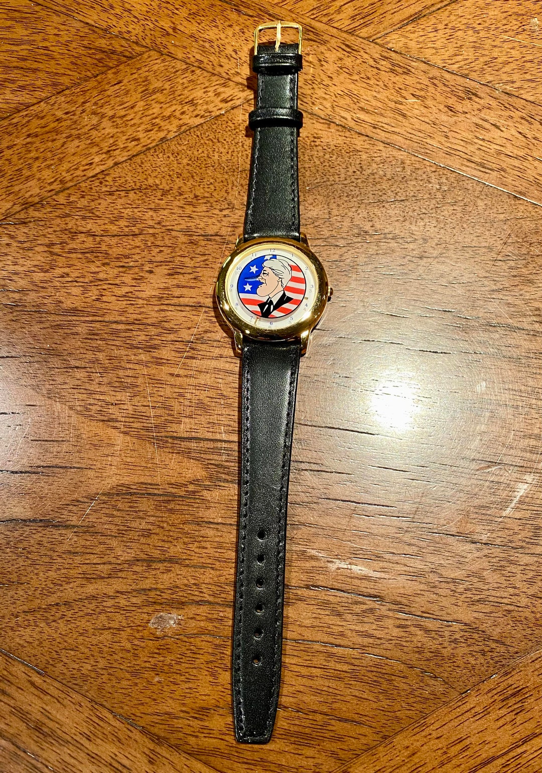 Vintage President Bill Clinton Comical Big Nose Wristwatch - Etsy