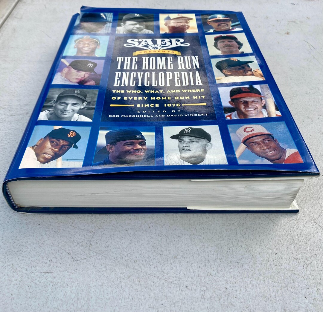 SABR Presents the Home Run Encyclopedia by Bob Mcconnell 1996 Hardcover ...