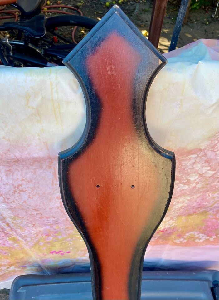 40 Long Vertical Sword Wood Composite Display - Etsy