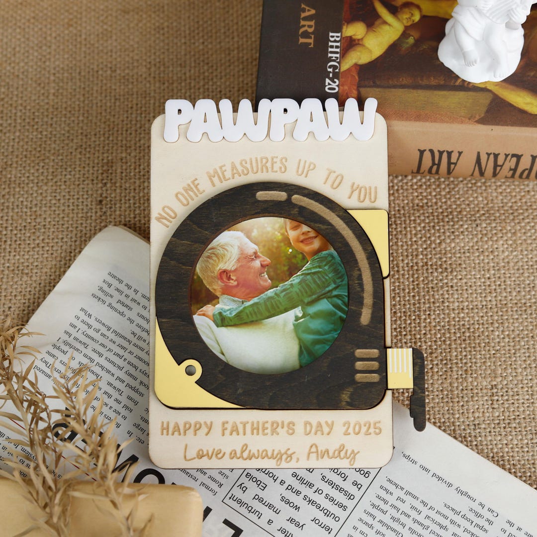 Custom Father's Day Photo Magnet, DIY Dad, Contractor, Craftsman ...
