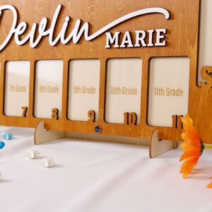 School Years Senior Photo Frame, School Picture Keepsake, 13 Photo ...