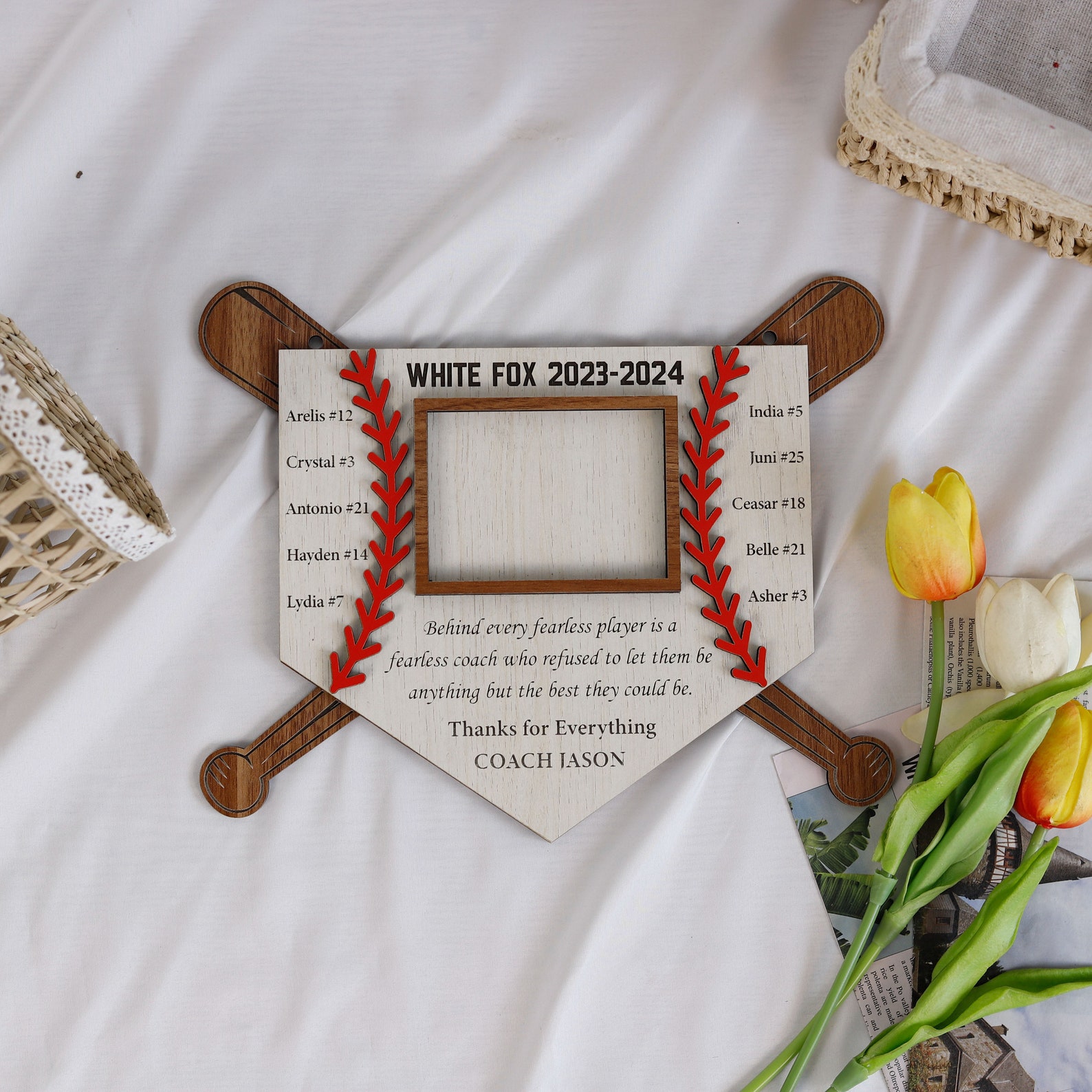 Personalized Baseball Gifts for Coach, Thank You Coach Gifts From Team ...