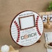 Personalized Baseball Coach Picture Frame, Coach Appreciation, Baseball ...