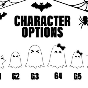 Personalized Ghost Family Wood Sign, Boo Family Sign, Custom Halloween ...