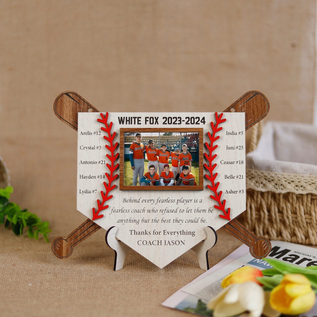 Personalized Baseball Gifts for Coach, Thank You Coach Gifts From Team ...