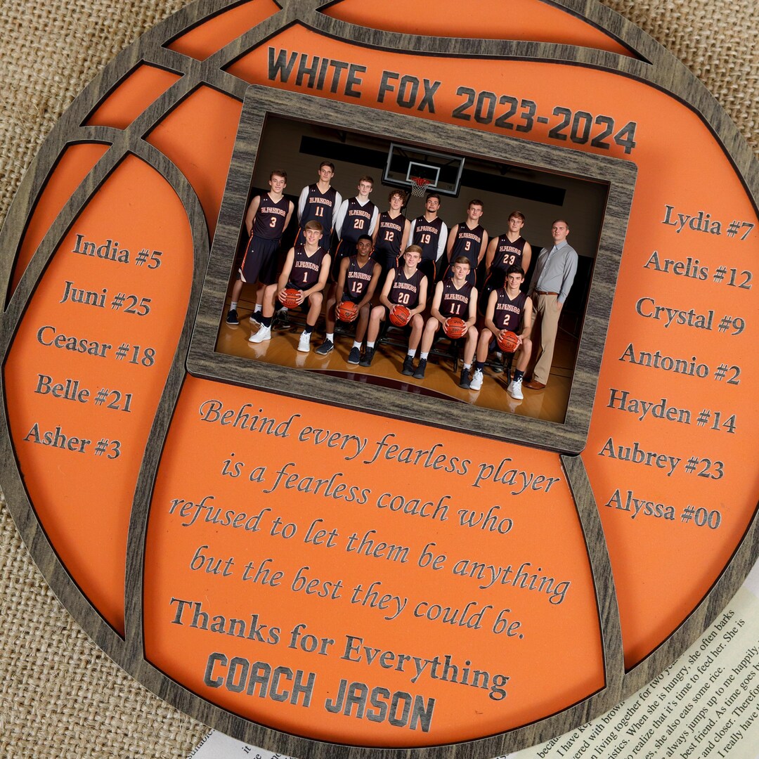 Personalized Baseball Coach Plaque, Thank You Coach Team Manager Gifts ...