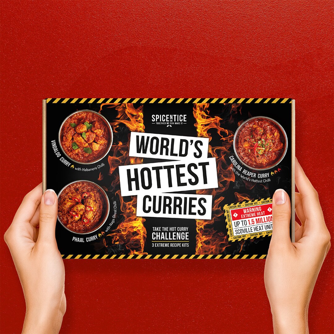 The World's Hottest Curries Gift Box Collection - Etsy