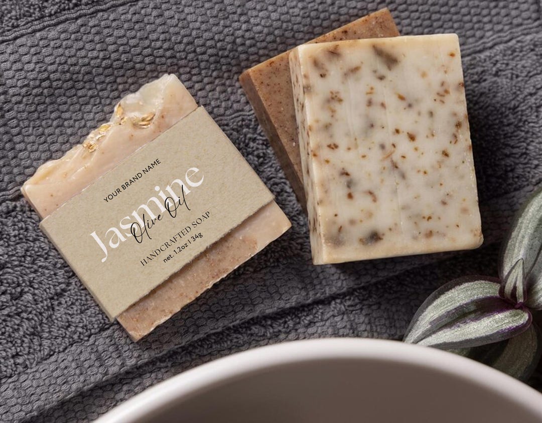 Editable Soap Label Template, Custom Wrap Whipped Soap Label Design ...