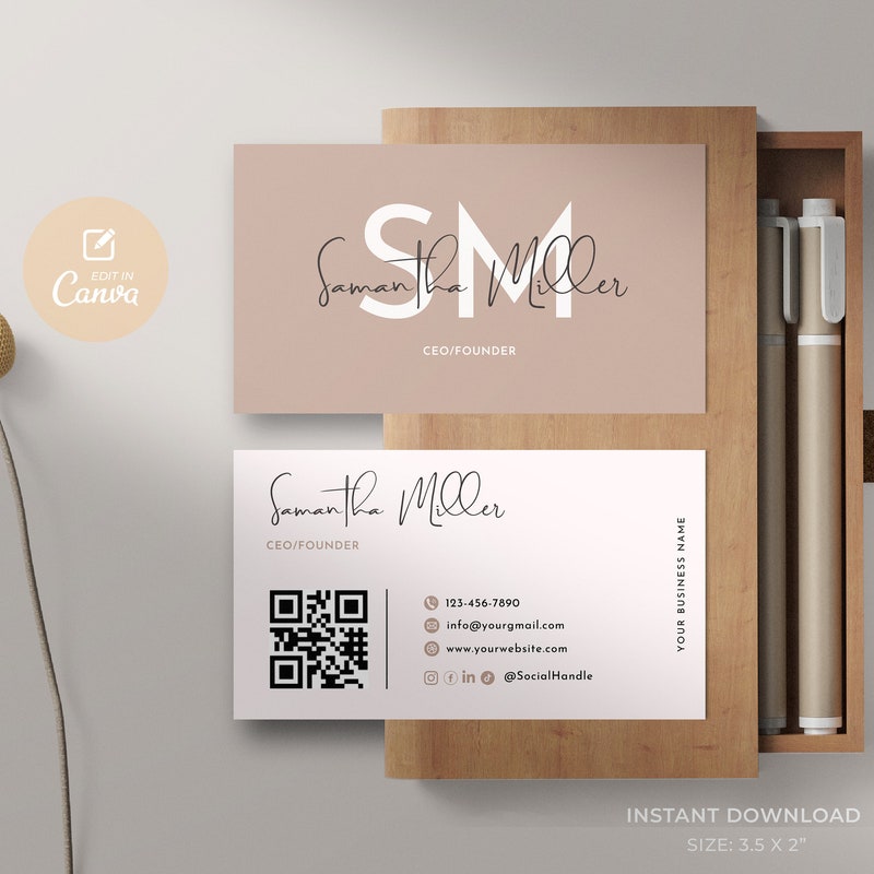 Clay Business Card - Etsy