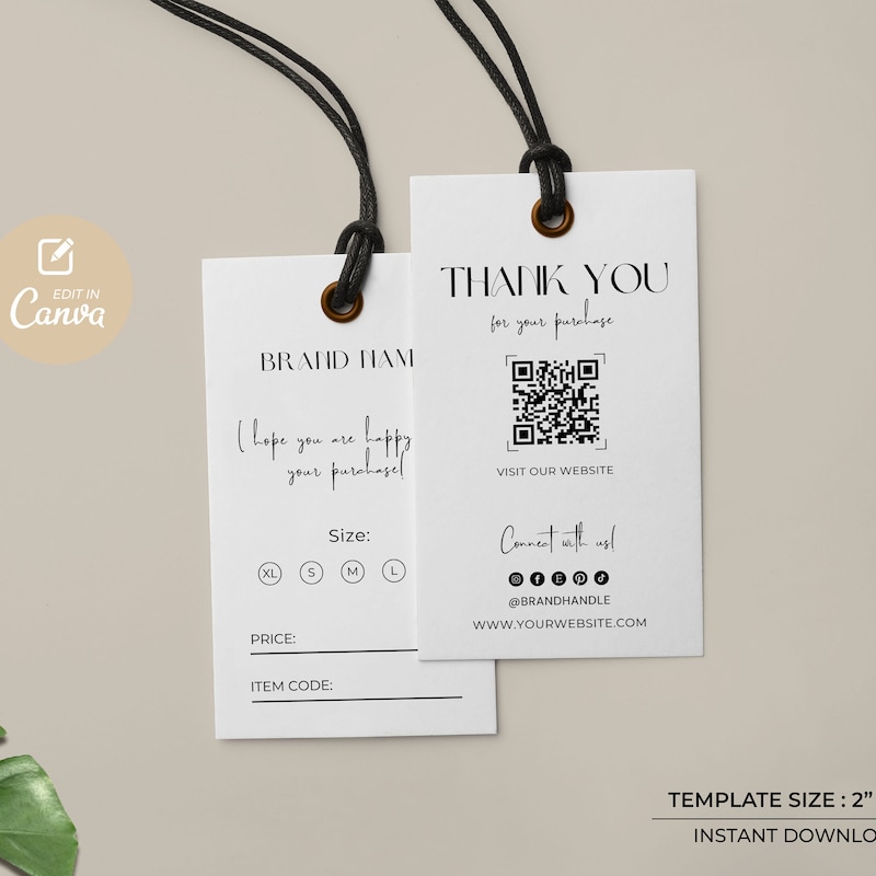 Label Hang Tags - Etsy