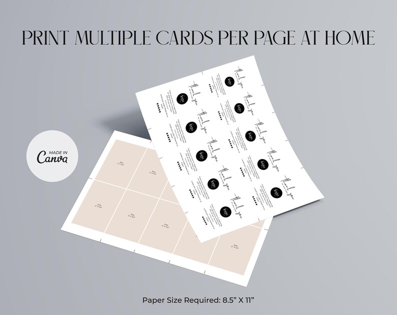 Printable Clothing Hang Tag Template, Editable Clothing Tags, Clothing ...