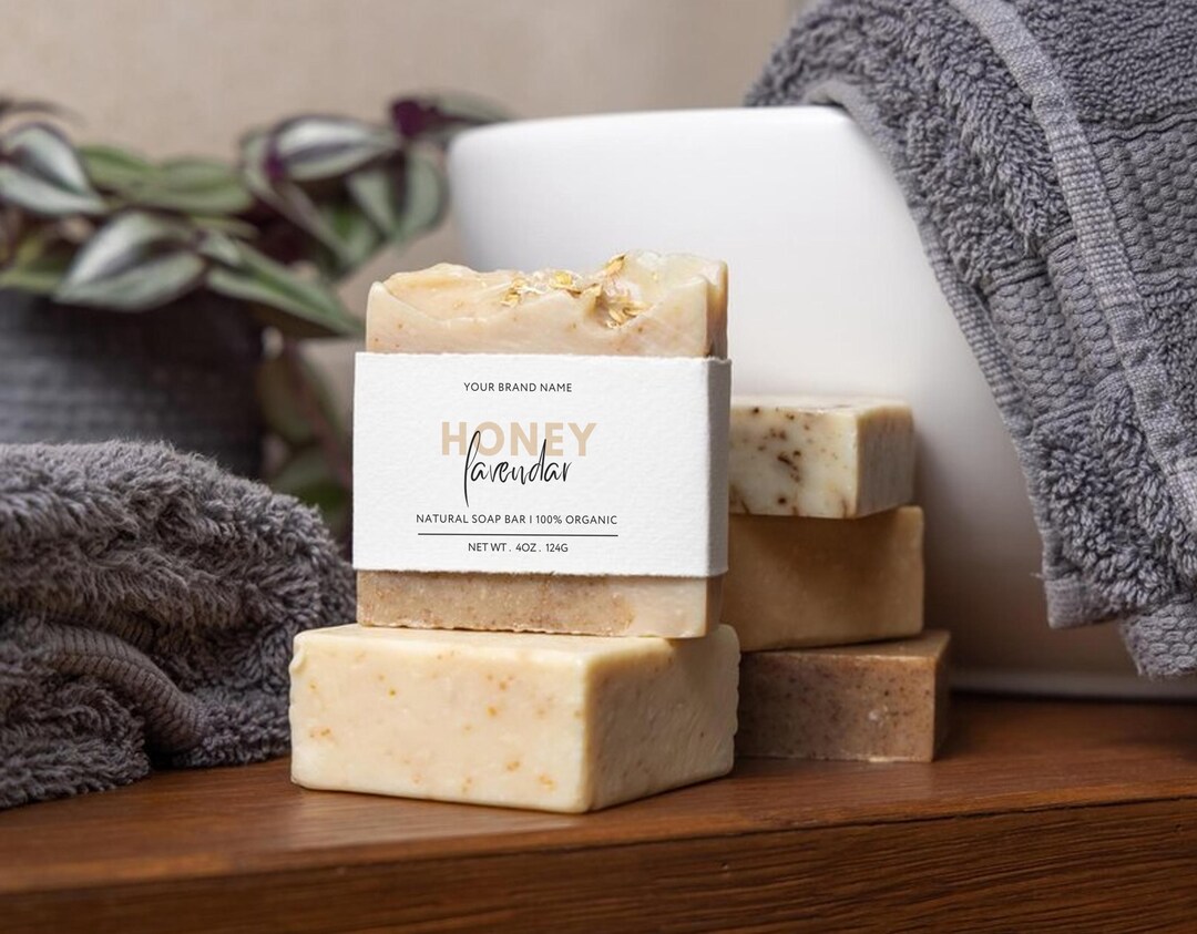 Editable Soap Label Template, Custom Wrap Whipped Soap Label Design ...