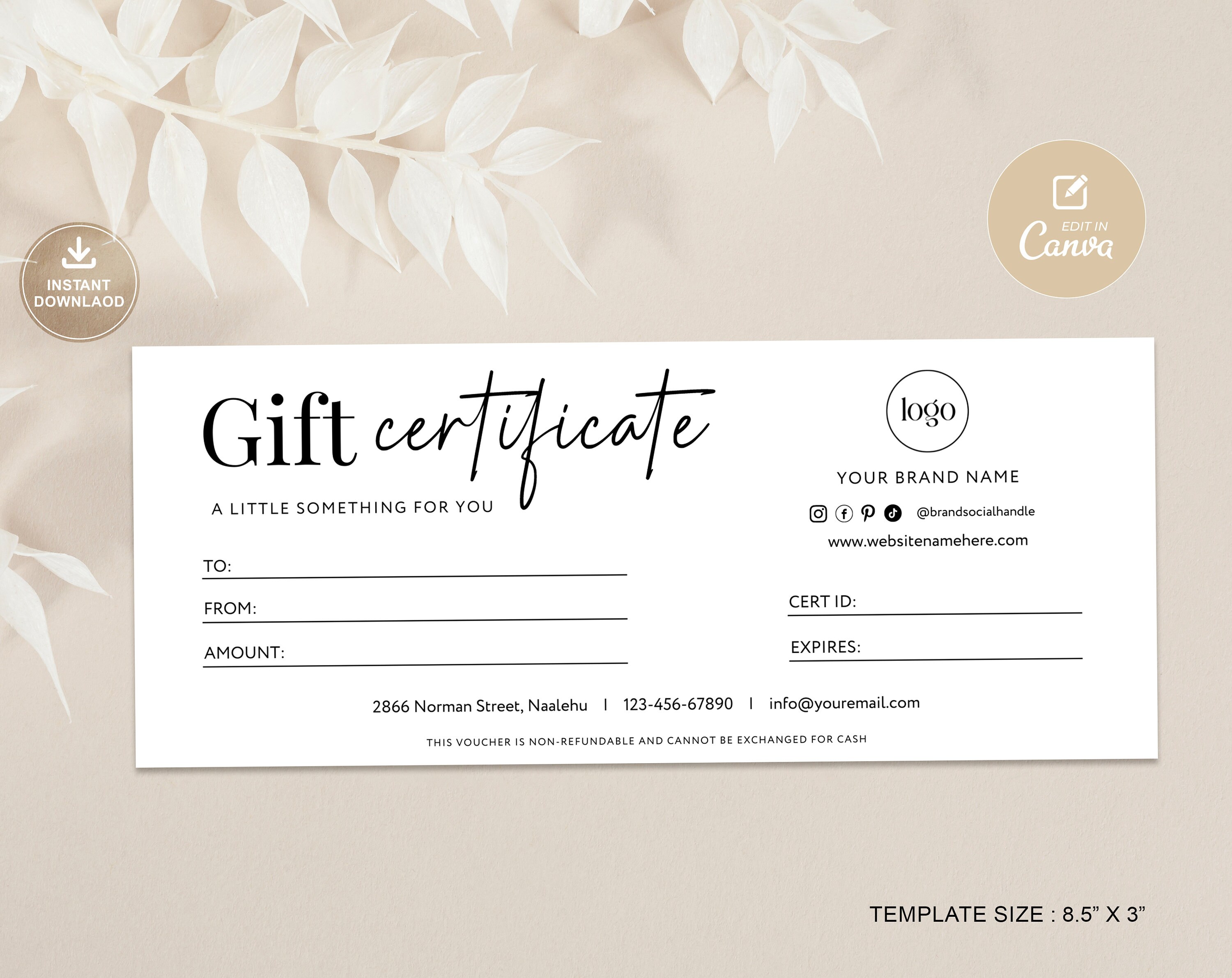 Printable Gift Certificate Templates Gift Certificate Templates: