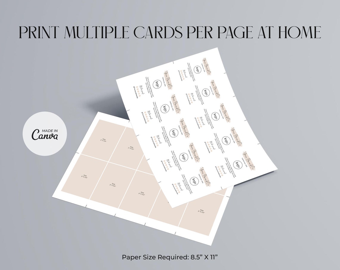 Editable Price Tag Template Product Tags Minimalist Product - Etsy