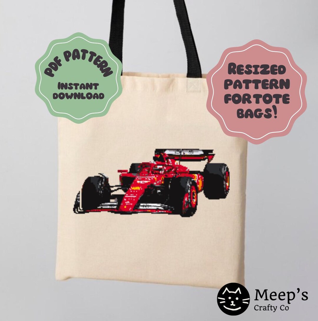 2024 Ferrari Formula 1 Racing Car Livery Cross Stitch Pattern - PDF ...
