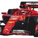 2024 Ferrari Formula 1 Racing Car Livery Cross Stitch Pattern - PDF ...